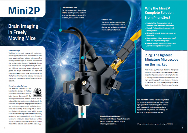 Our brand new Mini2P brochure is online! • PhenoSys